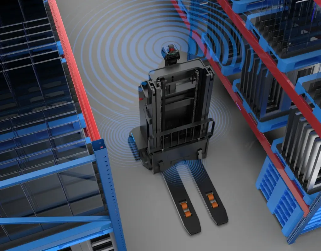 FD-3000R | Wide-stance Heavy-duty Pallet Stacker - AIVISON
